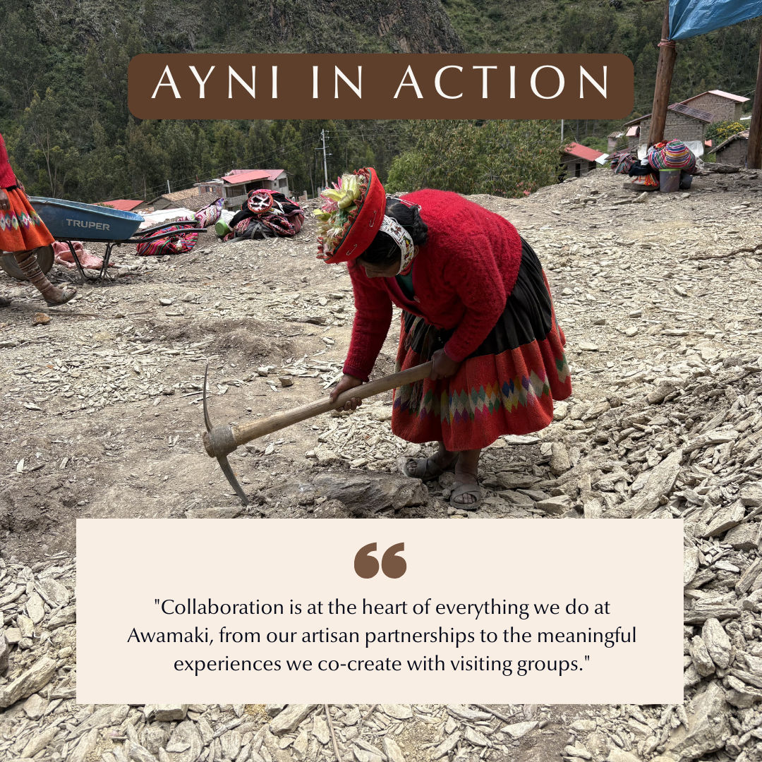 Ayni in Action: Collaborating Across Cultures in the Andes – Awamaki